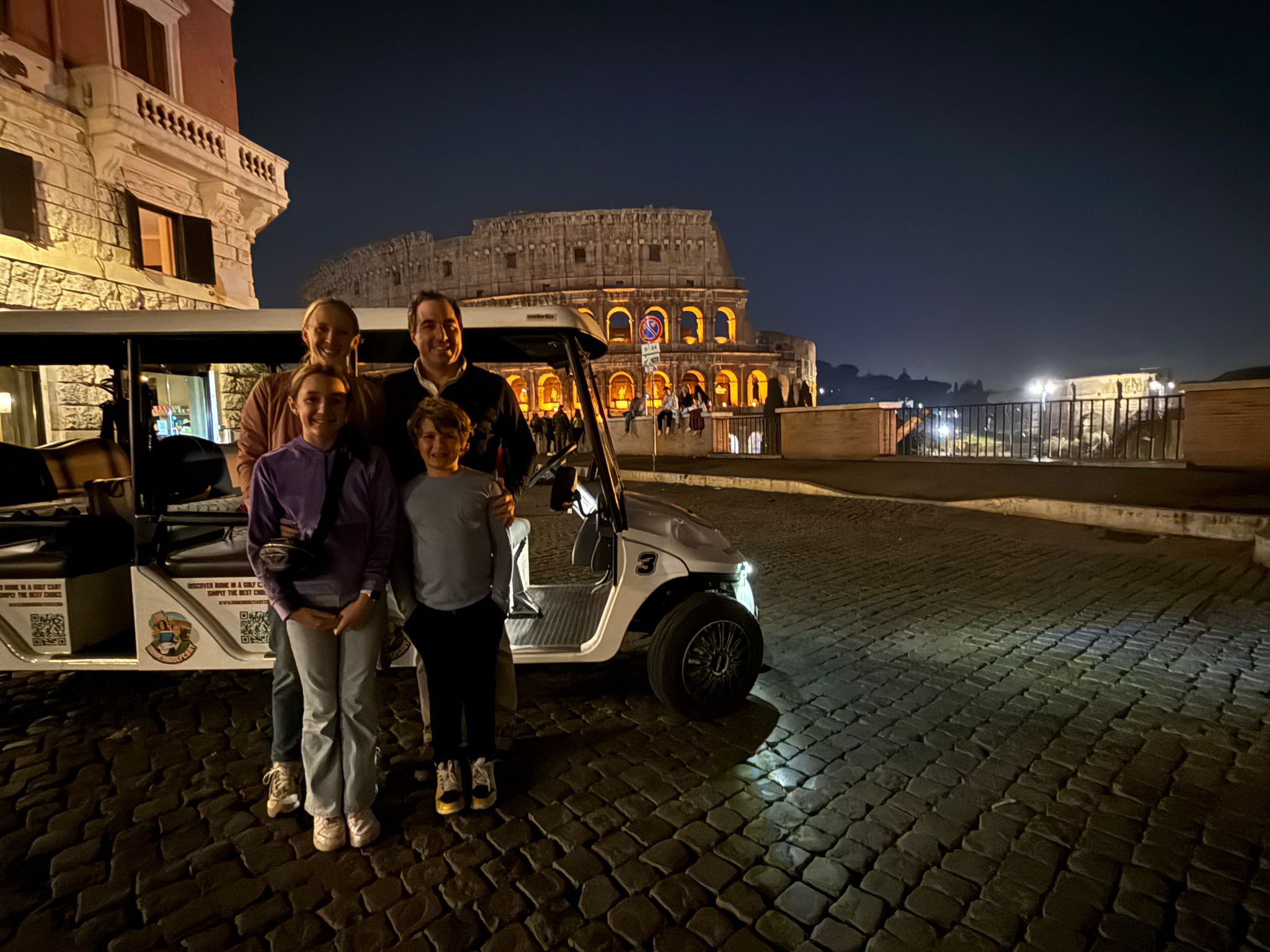 Rome Golf Cart Tour at Night: Discover City’s Hidden Gems